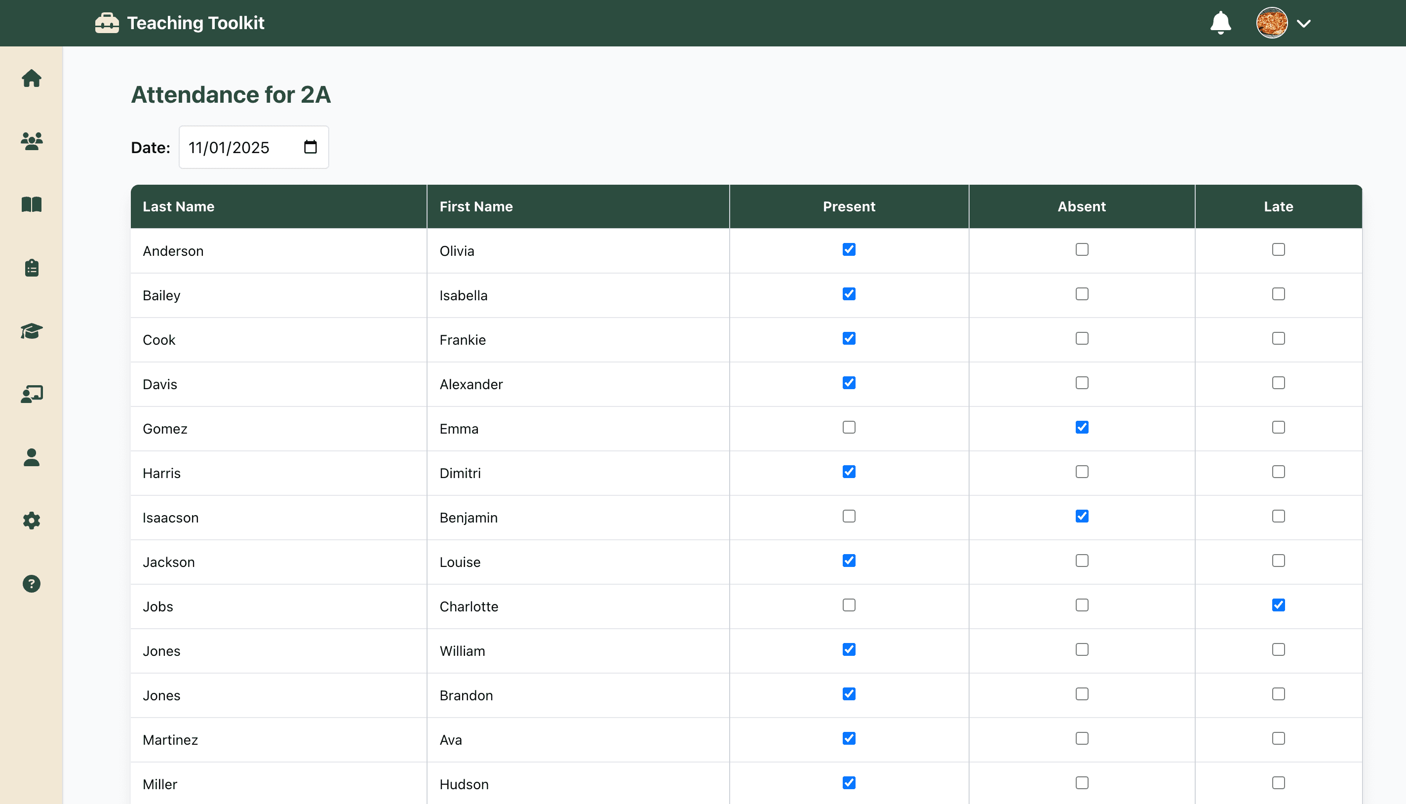 Features — Teaching Toolkit