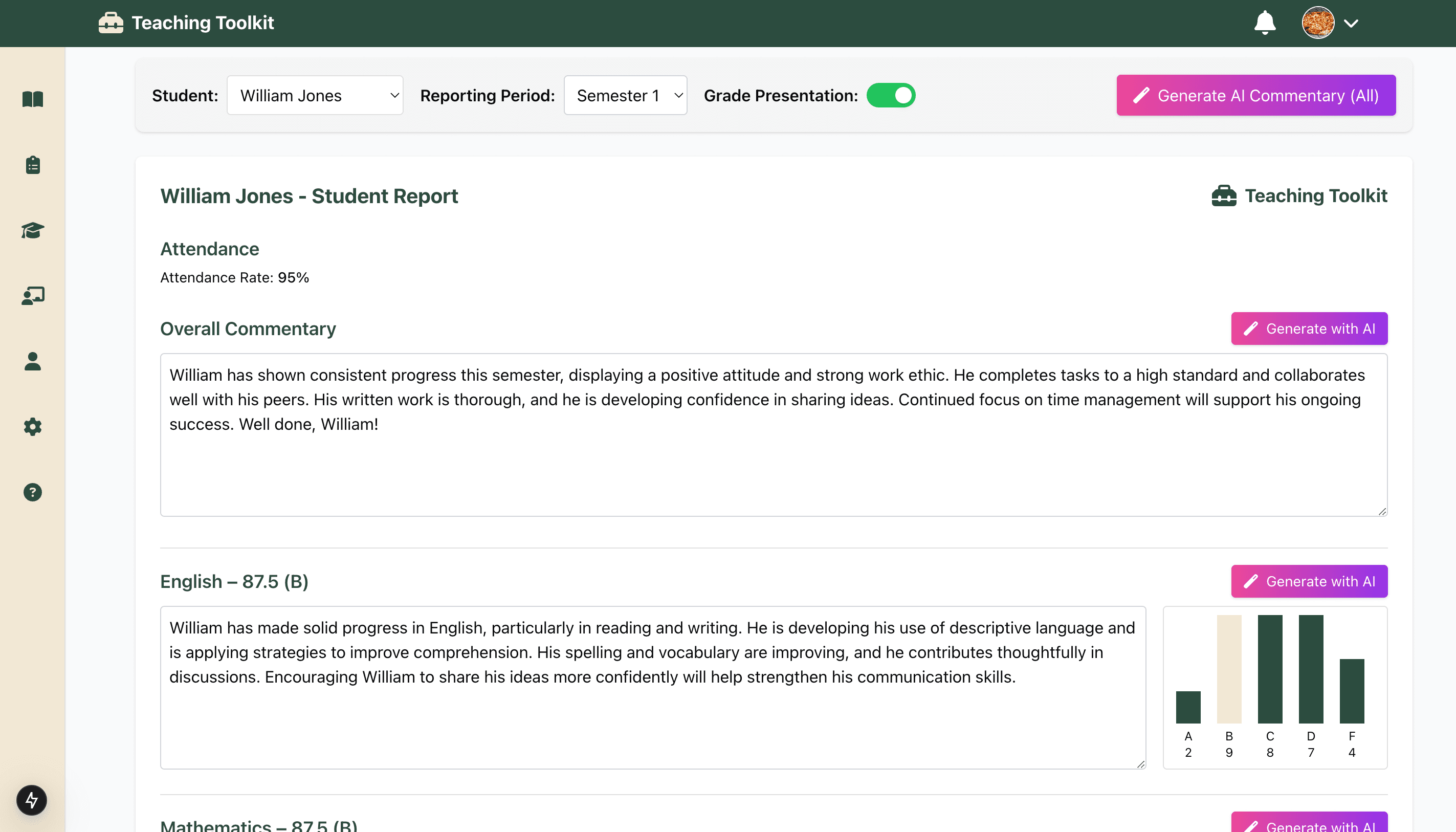 Teaching Toolkit — AI tools for teachers